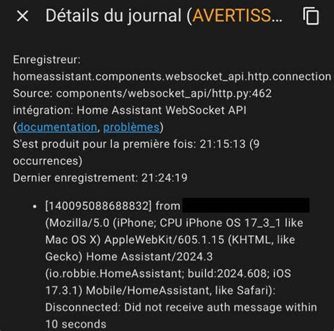 Unable To Connect Companion App Configuration Home Assistant Community