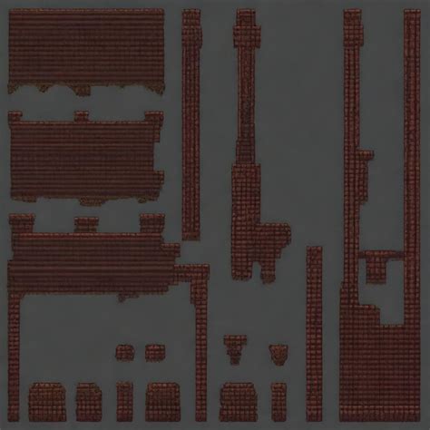 Dooms Darkened Corridors A Set Of 64x64 Pixel Art Floor Sprites