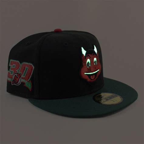 New Jersey Devils 30th Anniversary New Era 59fifty Fitted Hat Black D