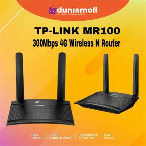 Promo Tl Mr Mbps Wireless N G Lte Router G Modem Sim Card Diskon Di Seller