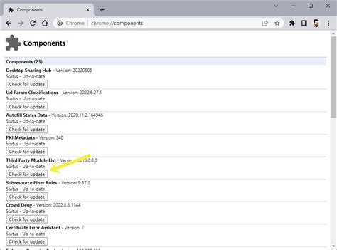 Chrome Components List Meaning And How To Update Otechworld