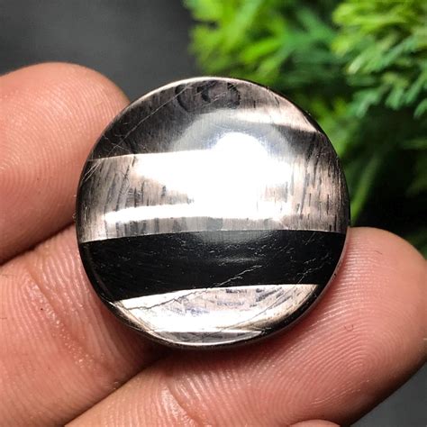 Natural Super Flashy Hypersthene Cabochon Round Gemstone For Jewelry