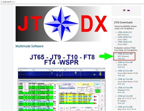 Rilasciata La Nuova Versione Del Software Jtdx 2 1 0 Rc140 Con Il