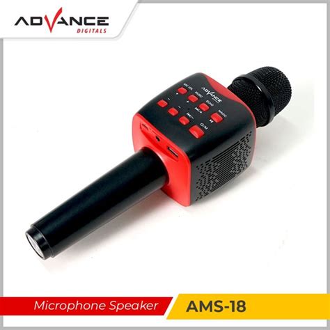 Advance Microphone Bluetooth AMS Speaker Mic Karaoke Lazada Indonesia