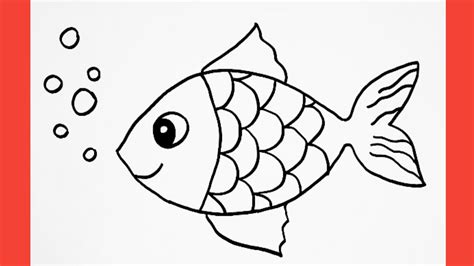 رسم للاطفال كيف نرسم سمكهرسم سهل تعليم رسم سمكه للاطفال رسم سمكه