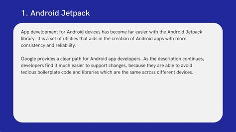 Ppt Top 6 Frameworks And Libraries For Android App Development
