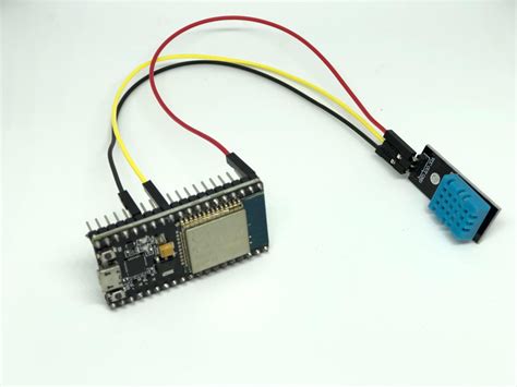 Dht Esp Connection Dastinno