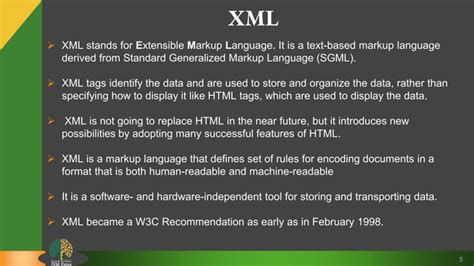 sgml and xml pptx