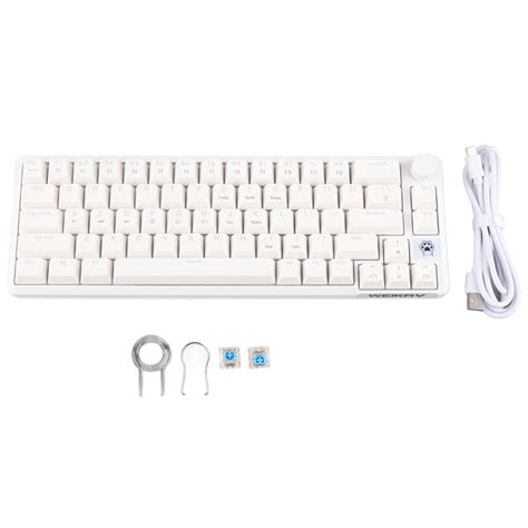 Gaming Keyboard Layout 68 Keys Blue Switch Hot Swap Rgb Backlit Wired Keyboard For Desktop Gaming Keyboard Layout 68 Keys Blue Switch Hot Swap Rgb Backlit Wired Keyboard For Desktop
