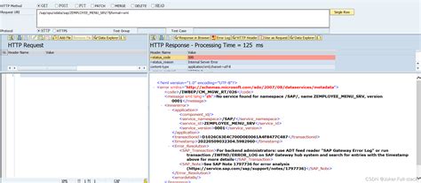 No Service Found For Namespace Sap Name Xxx Version 0001 Is