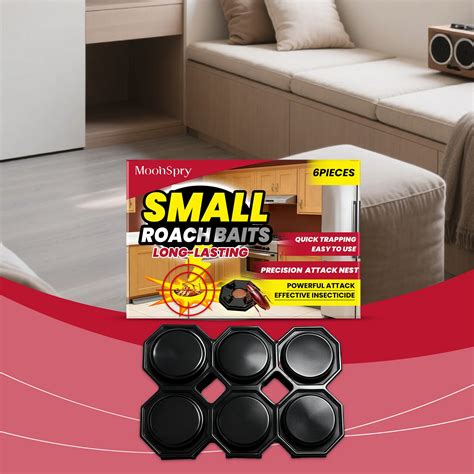 Cockroach Bait Stations 6 Pack Odorless Killer Moonspry
