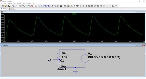 simulation can t simulate rc in ltspice electrical engineering