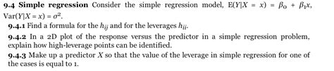 Solved Simple Regression Consider The Simple Regression Chegg Com