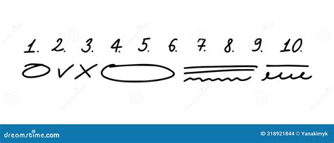 Numbering Vector Illustration 21966708