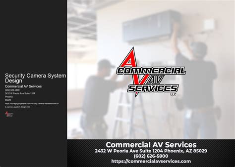 Security Camera System Design