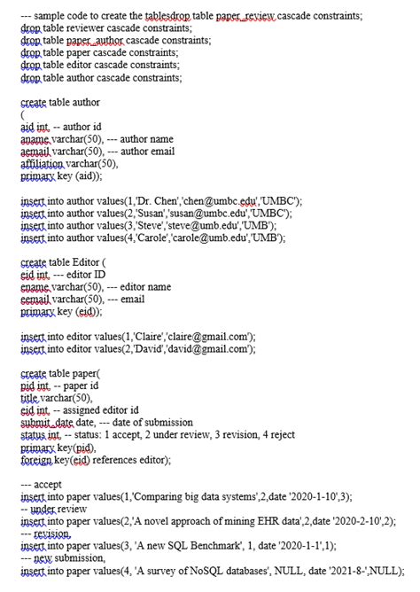 Solved How To Write A Plsql Procedure That Does The Following 1