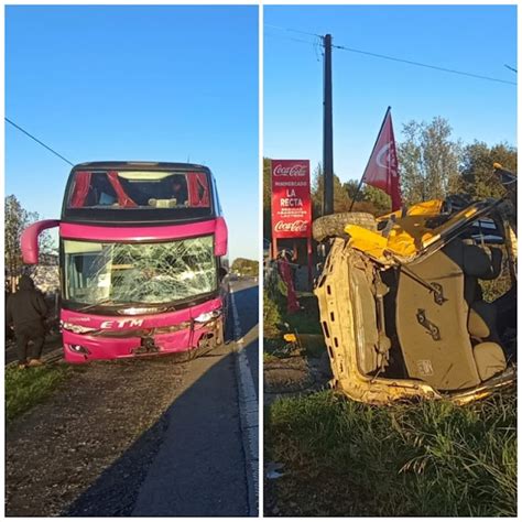 Accidente En Ruta 5 Sur Deja Un Conductor Lesionado Paislobo Prensa