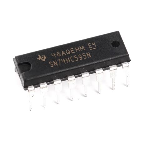 Sn74hc595n Datasheet Led Pinout Shift Register Kasuo