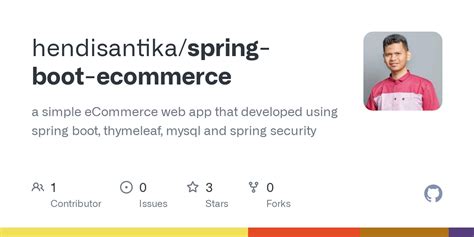 GitHub Hendisantika Spring Boot Ecommerce A Simple ECommerce Web App