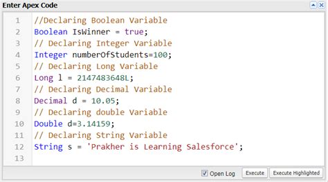 Day 2 In Apex — Writing Apex Codes By Prakher Chaturvedi Medium