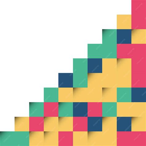 Premium Vector Green And Yellow Abstract Squares Background Design For Poster Flyer Cover Brochure