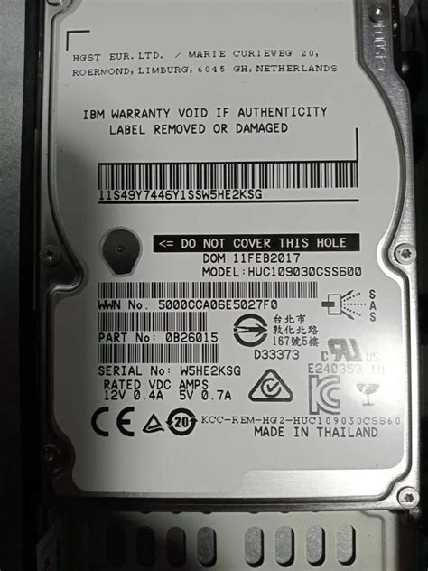 2 5 Inch Ibm 300gb Sas Hdd At ₹ 6000 Piece In Mumbai Id 2852225639588