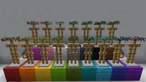 Dyeable Flower Crowns Minecraft Texture Pack