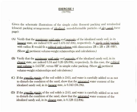 Solved EXERCISE 1 10 PTS Given He Schematic Illustrations Chegg Com