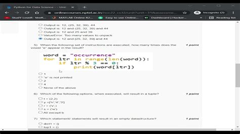 Assignment 2 Python For Data Science Nptel Iit Bombay Data