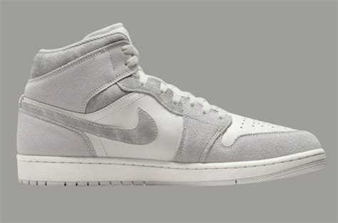 Air Jordan Mid Neutral Grey Suede Fq