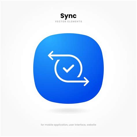 Premium Vector 3d Sync Reload Rotate Swap Repeat Reset