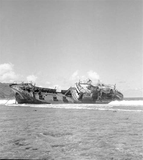 Free Images Shipwreck Sea Samoa 1973 Vehicle Boat Watercraft