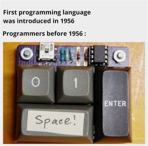 Programmers Before Programming Languages Rprogrammerhumor