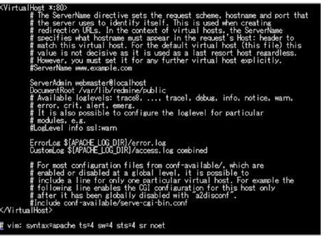 Redmine環境の構築 Sakurug Techblog