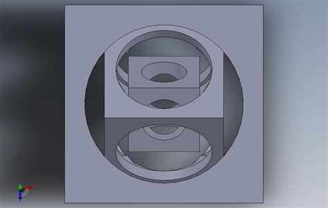 多维数据集中的立方体 SOLIDWORKS 模型图纸免费下载 懒石网