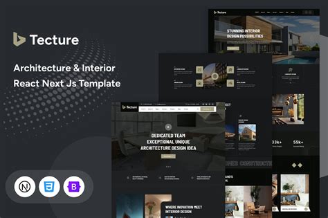 Tecture Architecture React Next Js Template