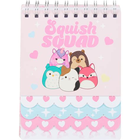 Squishmallows Notebook Pink Wilko