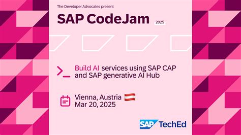 🇦🇹 Build Ai Services Using The Sap Cloud Applica Sap Community