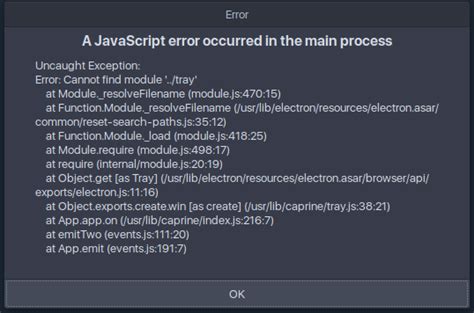 Uncaught Javascript Error On Re Opening Caprine · Issue 339 · Sindresorhuscaprine · Github
