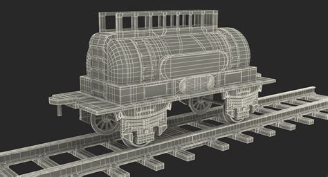 마차와 클래식 기차 장난감 세트 기관차 3d 모델 89 3ds C4d Fbx Ma Obj Max Free3d