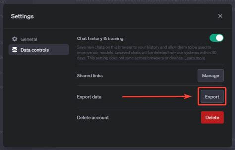Manage Your Conversations Inside Chatgpt Rename Share Export And Delete Chats Mrnoob