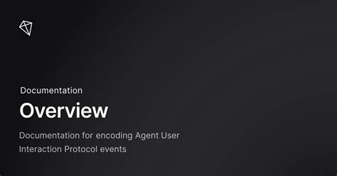 Overview Agent User Interaction Protocol