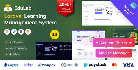 Edulab Lms V19 Laravel Learning Management System With Tailwind Css Nulled Cmdtzcom