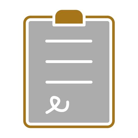 Premium Vector Vector Design Contract Icon Style