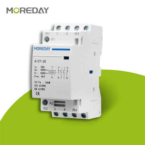 4p 40a Household Electric Ac Contactor Aict Elevator Modular Contactor