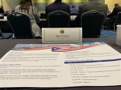 Abner Gómez Cortés On Linkedin Today Participated In The Fema Senior