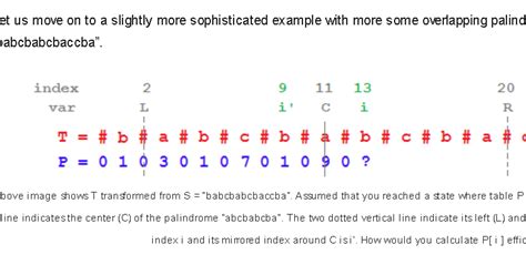 알고리즘 Manacher s Algorithm 팰린드롬