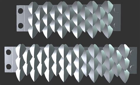 Scalemail Bracer Wearable Printable Flexible No Supports 3d Model 3d Printable Cgtrader