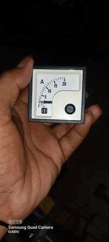 Rishabh Ampere Meter At ₹ 450piece Electrical Meter In Kolkata Id 2851727110255
