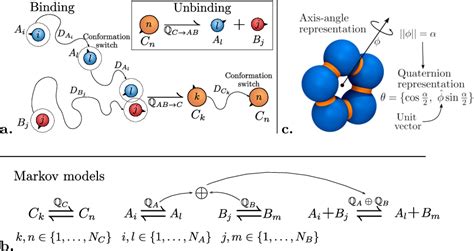 Figure 1 From Multiscale Molecular Kinetics By Coupling Markov State Models And Reaction
